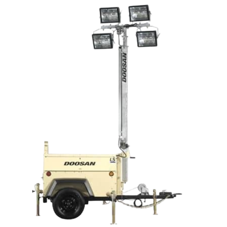 Doosan Portable Light Tower w/Generator - AAM Equipment, LLC