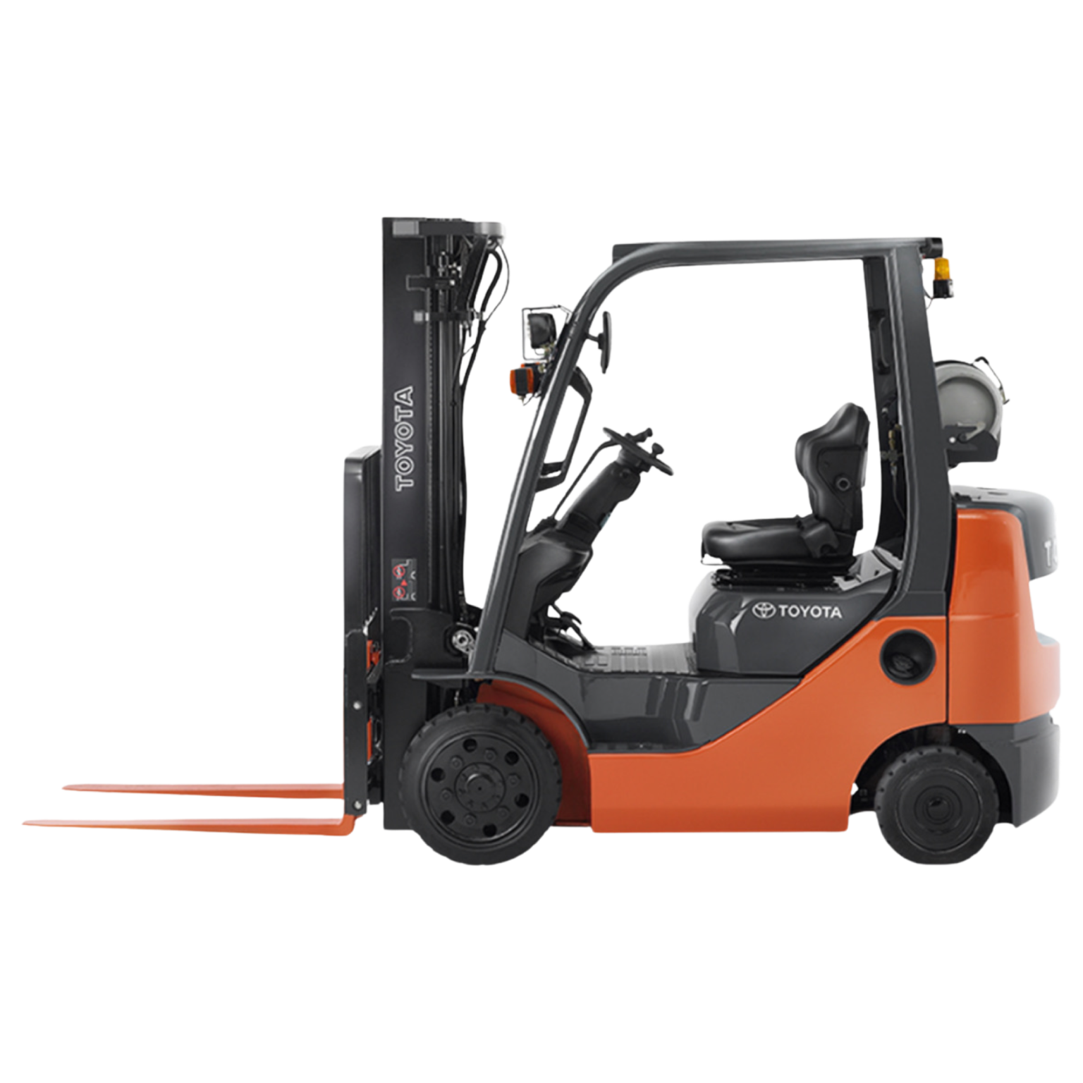 Toyota 3K Forklift 3 Stage 8FGCU25 Ware House - AAM Equipment, LLC